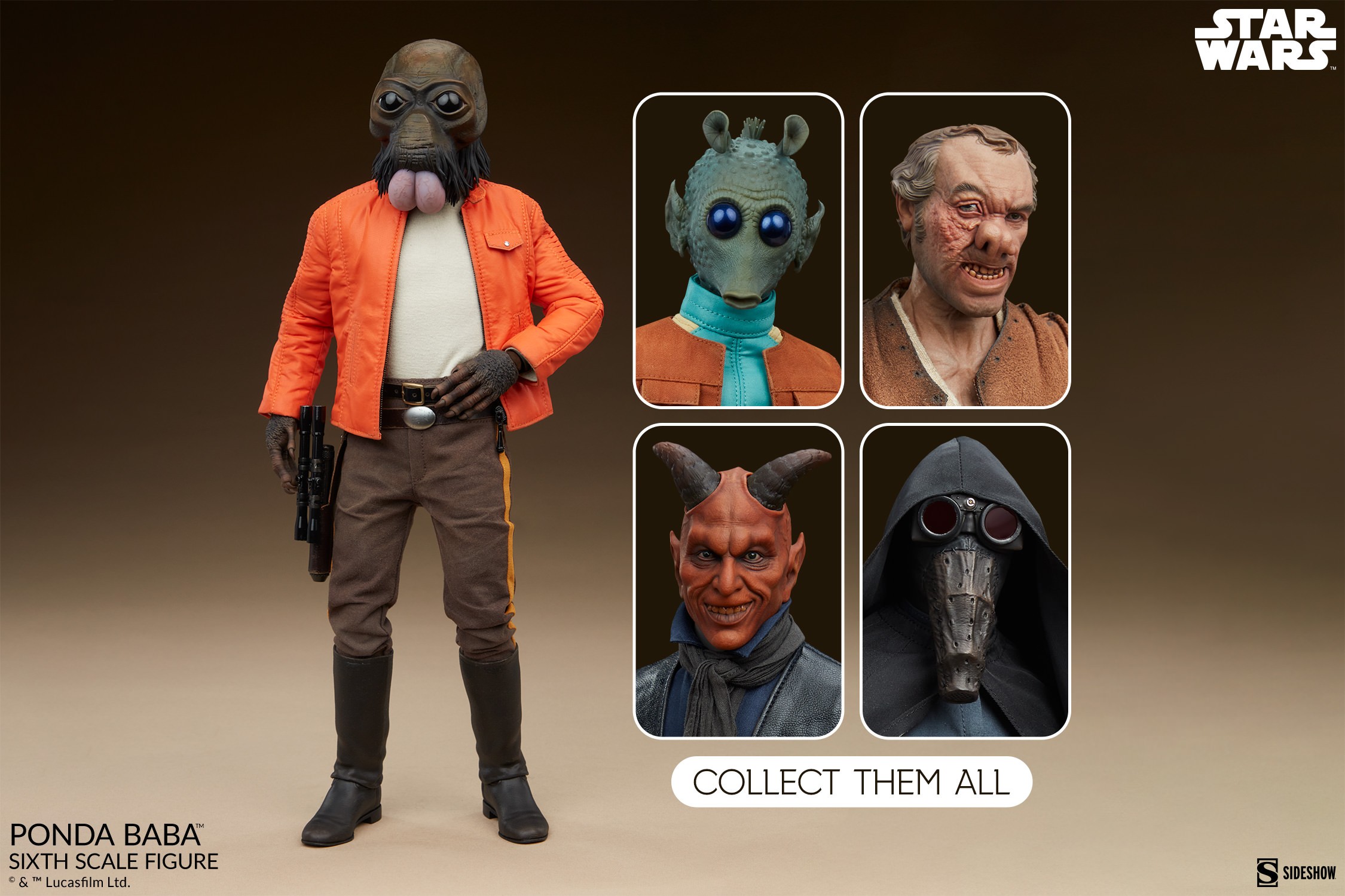 Ponda Baba Sixth Scale Figure by Sideshow Collectibles | Sideshow ...