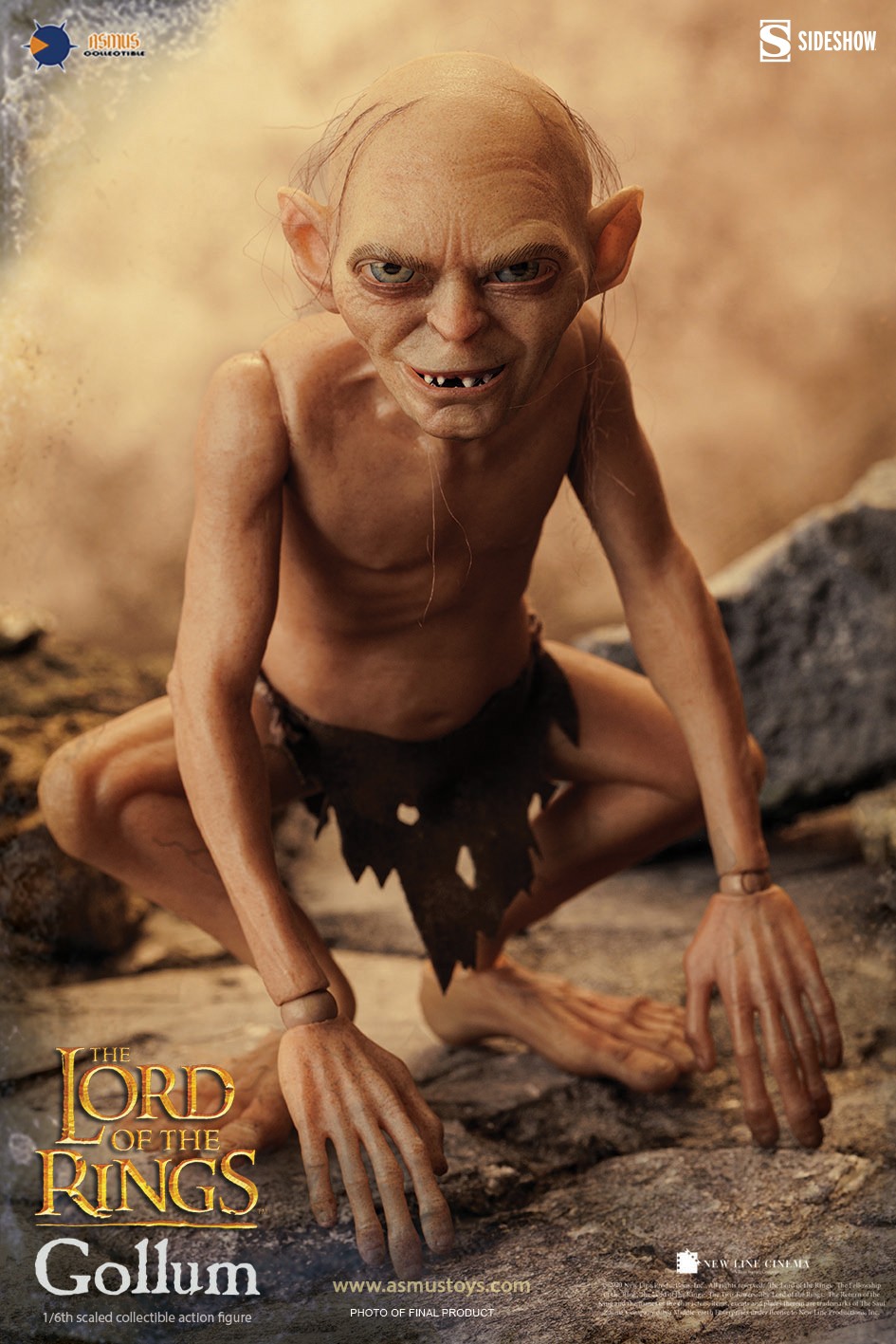Sméagol Sixth Scale Figure by Asmus Collectible Toys | Sideshow ...