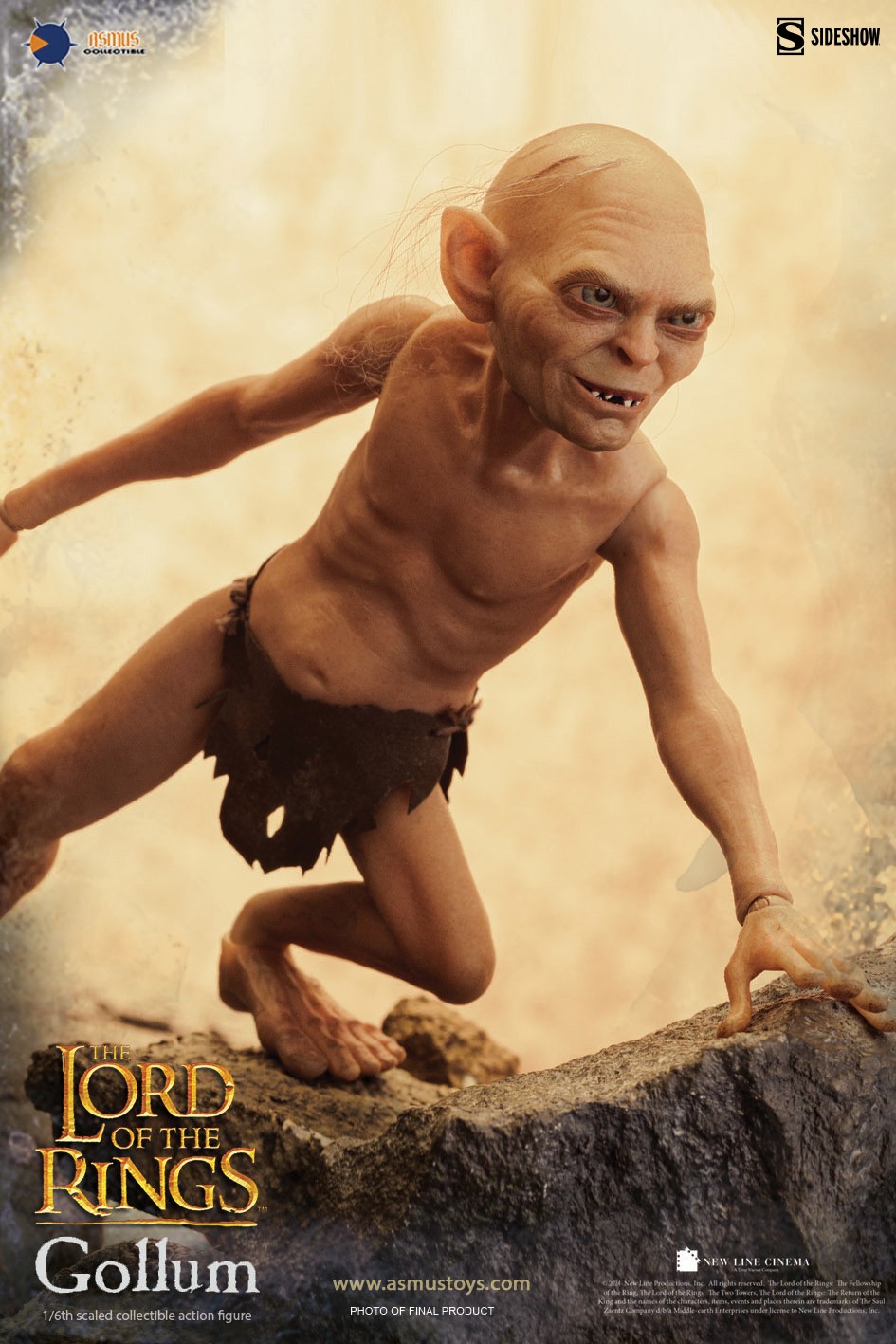 Gollum Sixth Scale Figure by Asmus Collectible Toys | Sideshow Collectibles