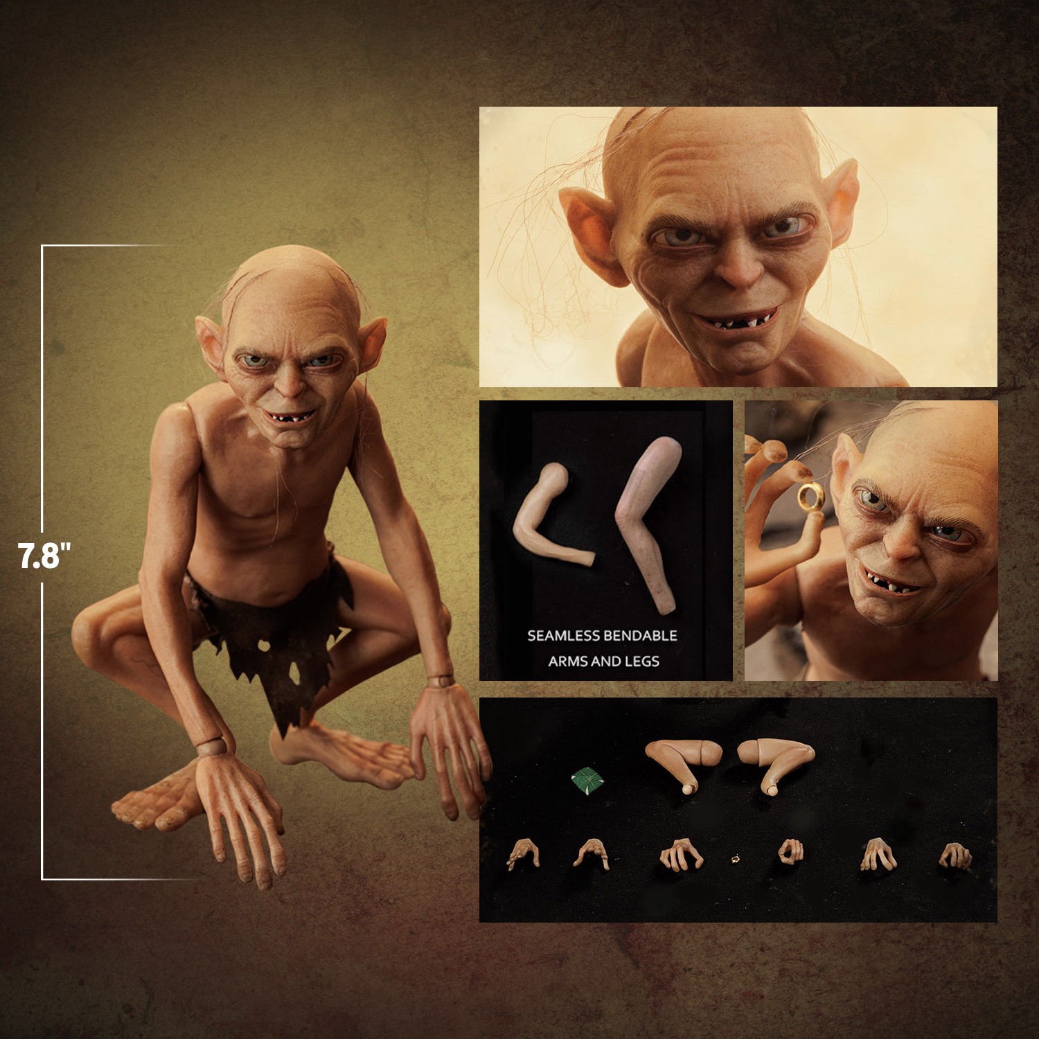 Sméagol Sixth Scale Figure by Asmus Collectible Toys | Sideshow ...