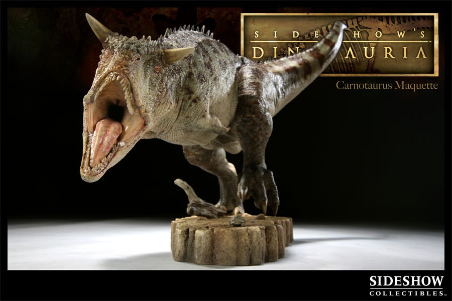 Dinosauria Carnotaurus Maquette by Sideshow Collectibles | Sideshow ...