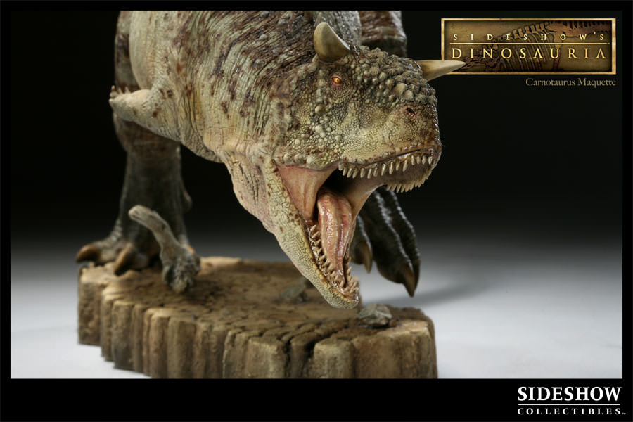 Dinosauria Carnotaurus Maquette by Sideshow Collectibles | Sideshow ...