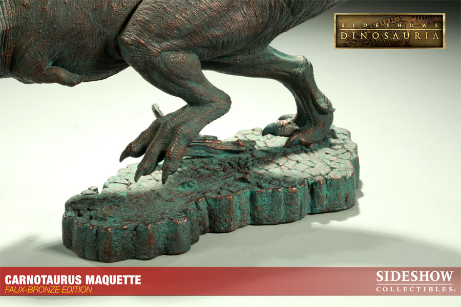 Dinosauria Carnotaurus Polystone Diorama by Sideshow Collectibles ...