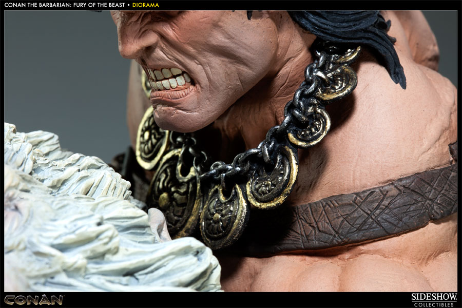 Conan Conan the Barbarian: Fury of the Beast Polystone Diorama by ...