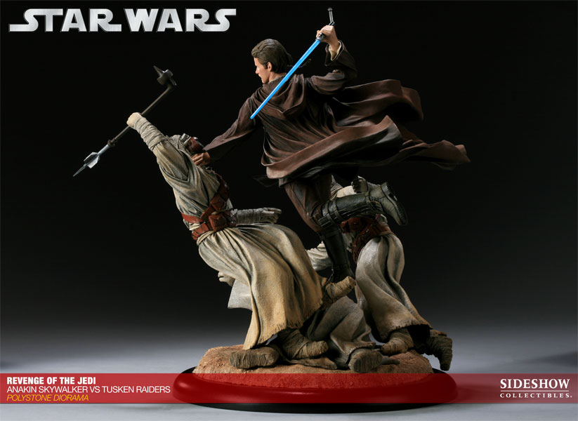 Star Wars Revenge of the Jedi - Anakin Skywalker VS Tusken Raiders ...