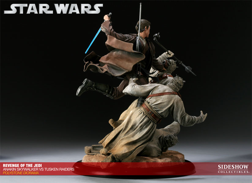 Star Wars Revenge of the Jedi - Anakin Skywalker VS Tusken Raiders ...