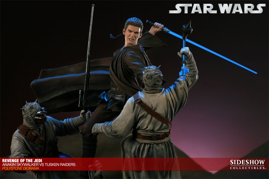 Star Wars Revenge of the Jedi - Anakin Skywalker VS Tusken Raiders ...
