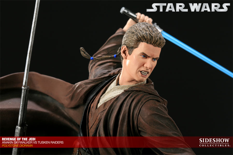 Star Wars Revenge of the Jedi - Anakin Skywalker VS Tusken Raiders ...