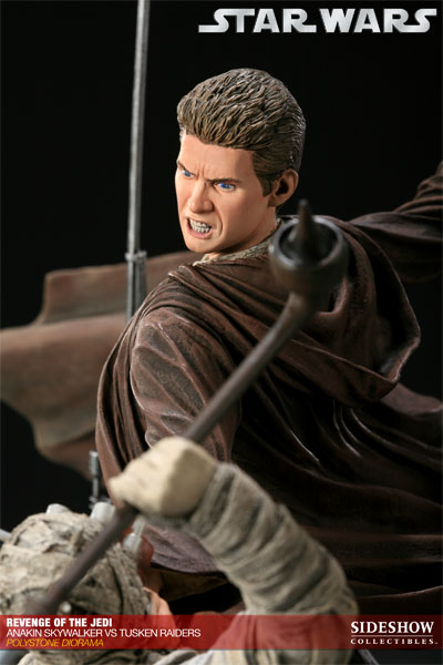 Star Wars Revenge of the Jedi - Anakin Skywalker VS Tusken Raiders ...