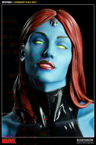Marvel Mystique Legendary Scale™ Bust by Sideshow Collectibles ...