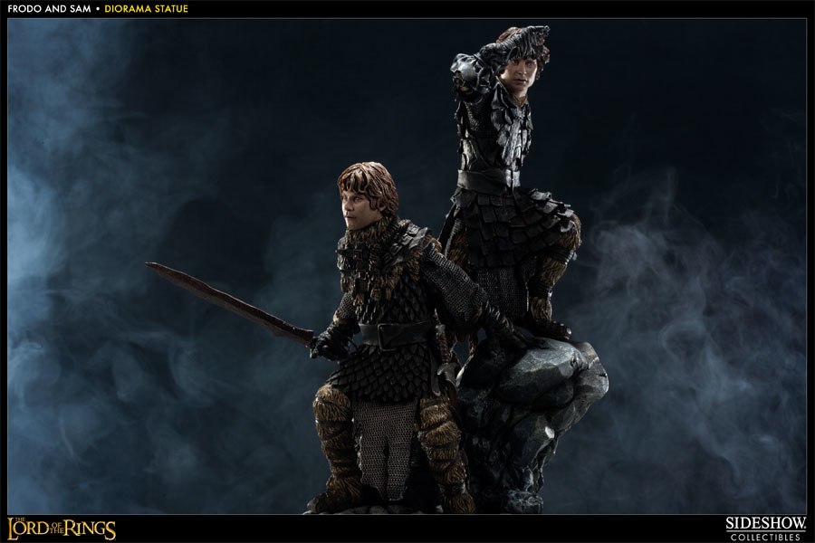 The Lord of the Rings Frodo and Samwise Polystone Statue by | Sideshow ...