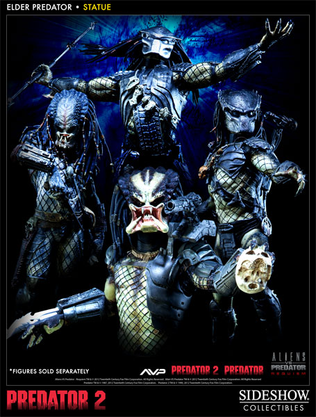 Predator Elder Predator Statues by Sideshow Collectibles | Sideshow ...