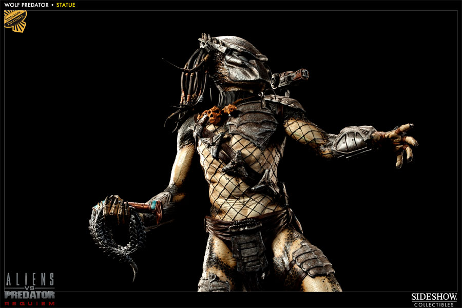 Predator Wolf Predator Polystone Statue by Sideshow Collectibles ...