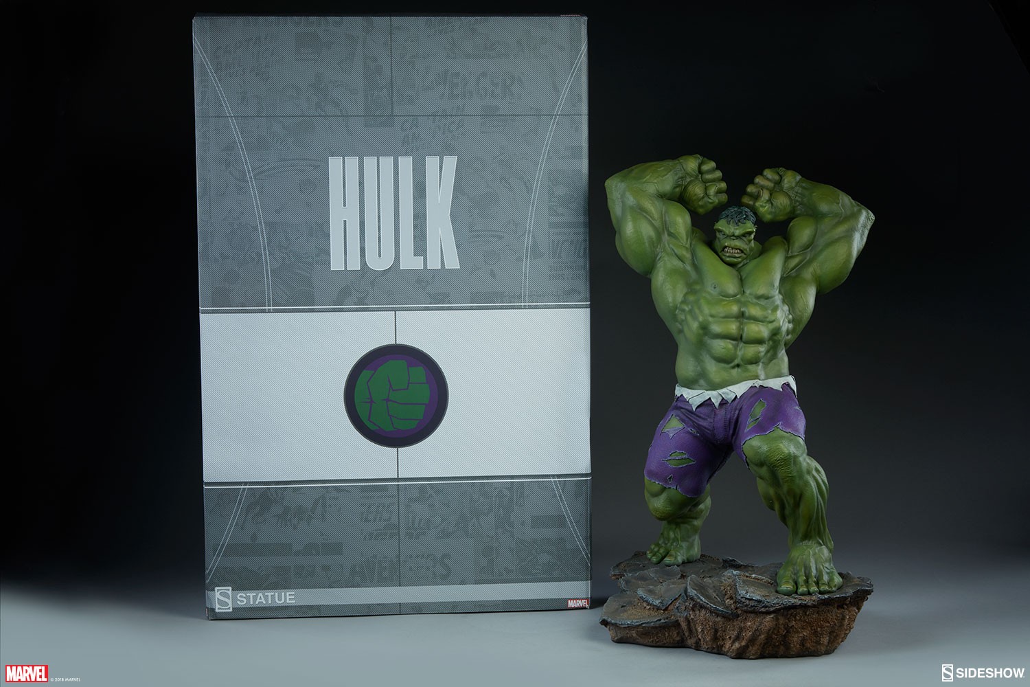 Marvel Hulk Statue by Sideshow Collectibles | Sideshow Collectibles