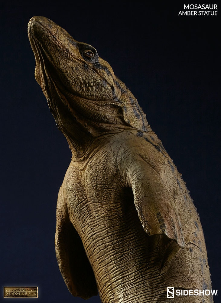 Dinosauria Mosasaur Amber Statue by Sideshow Collectibles | Sideshow ...
