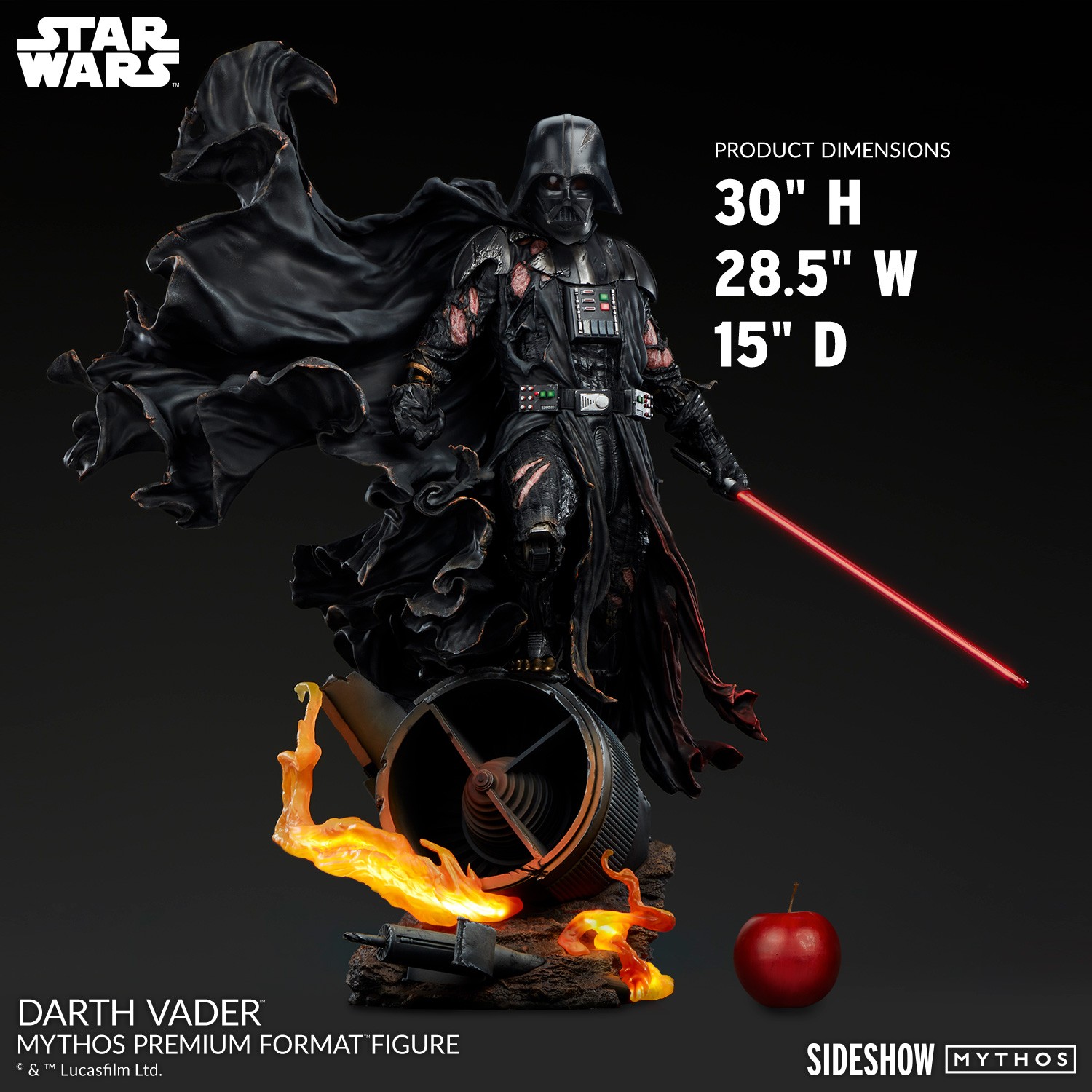 Darth Vader Mythos Exclusive Edition Statue by Sideshow Collectibles ...