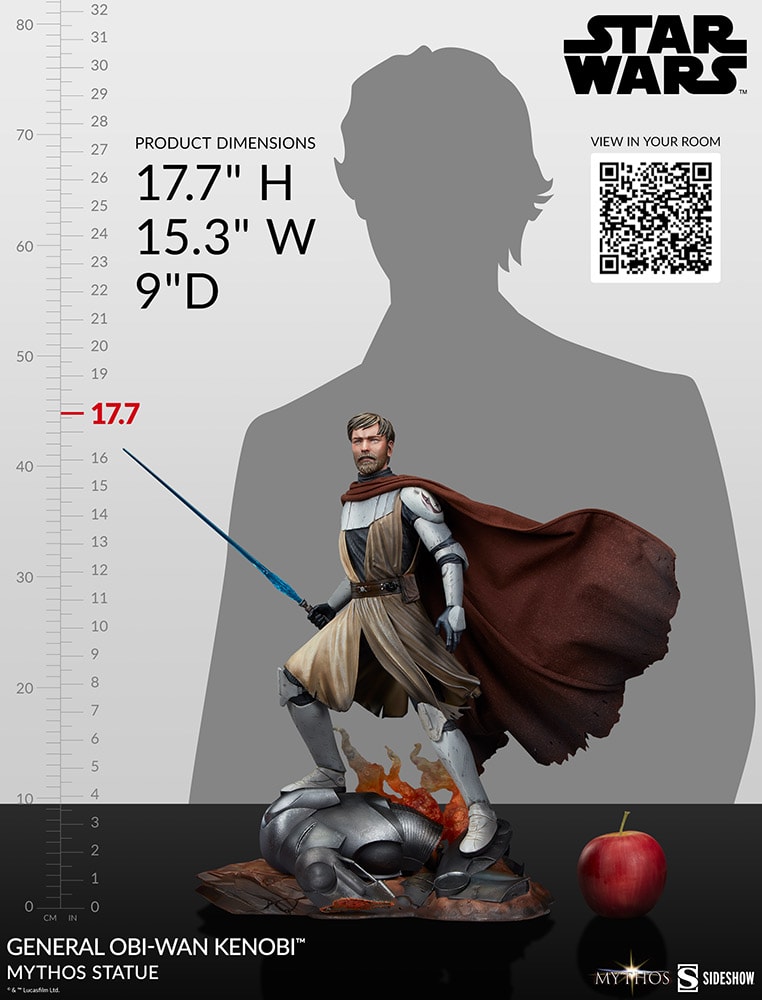 General Obi-Wan Kenobi™ Mythos Statue by Sideshow Collectibles ...