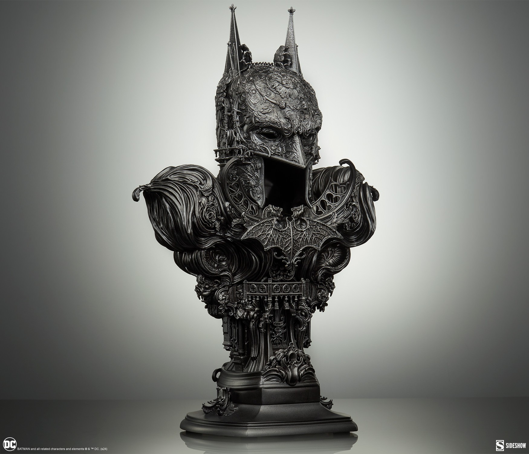 Gotham City's Shadow: Batman™ Fine Art Statue by Sideshow Collectibles ...