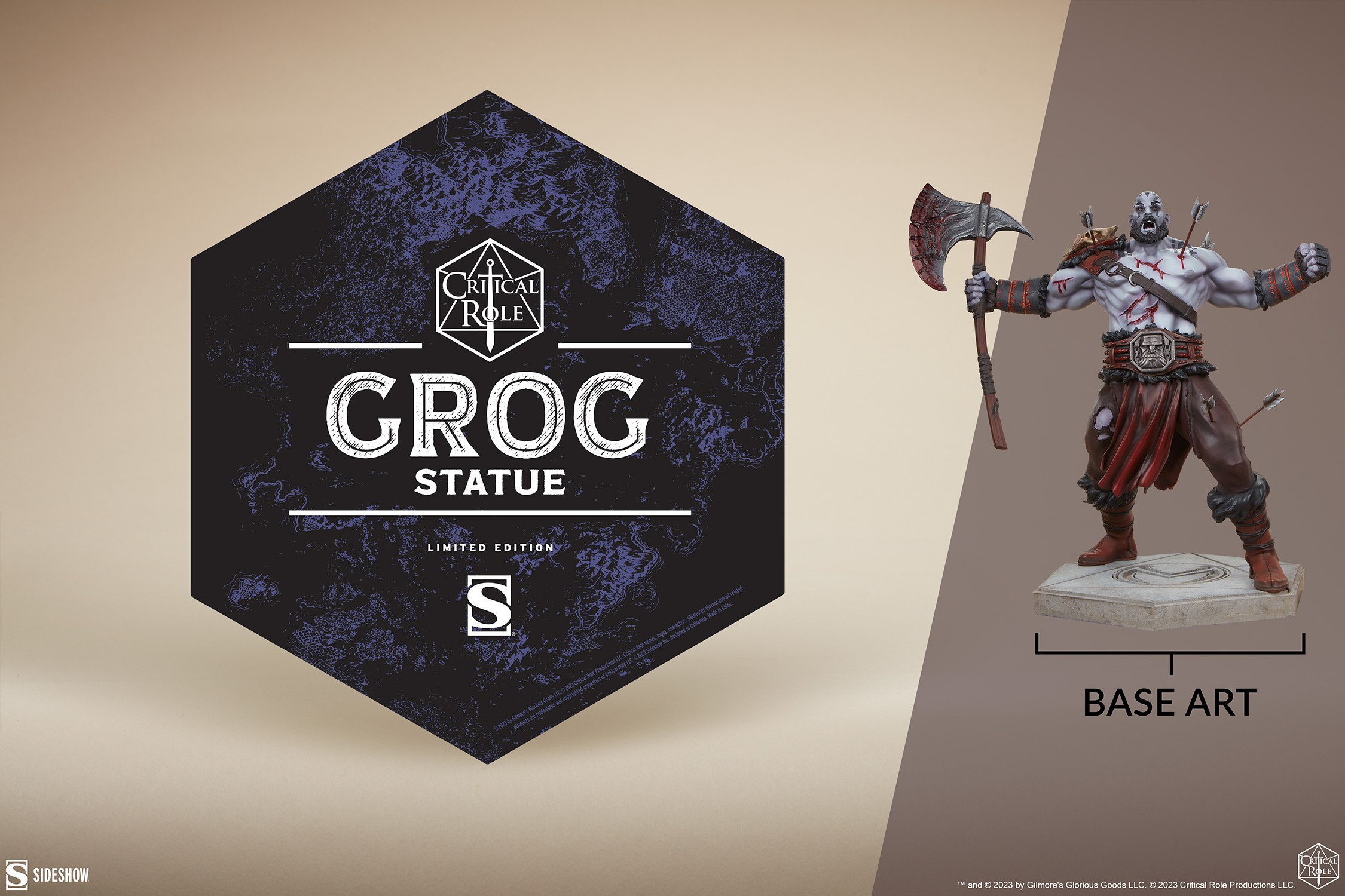 Grog - Vox Machina Statue by Sideshow Collectibles | Sideshow Collectibles