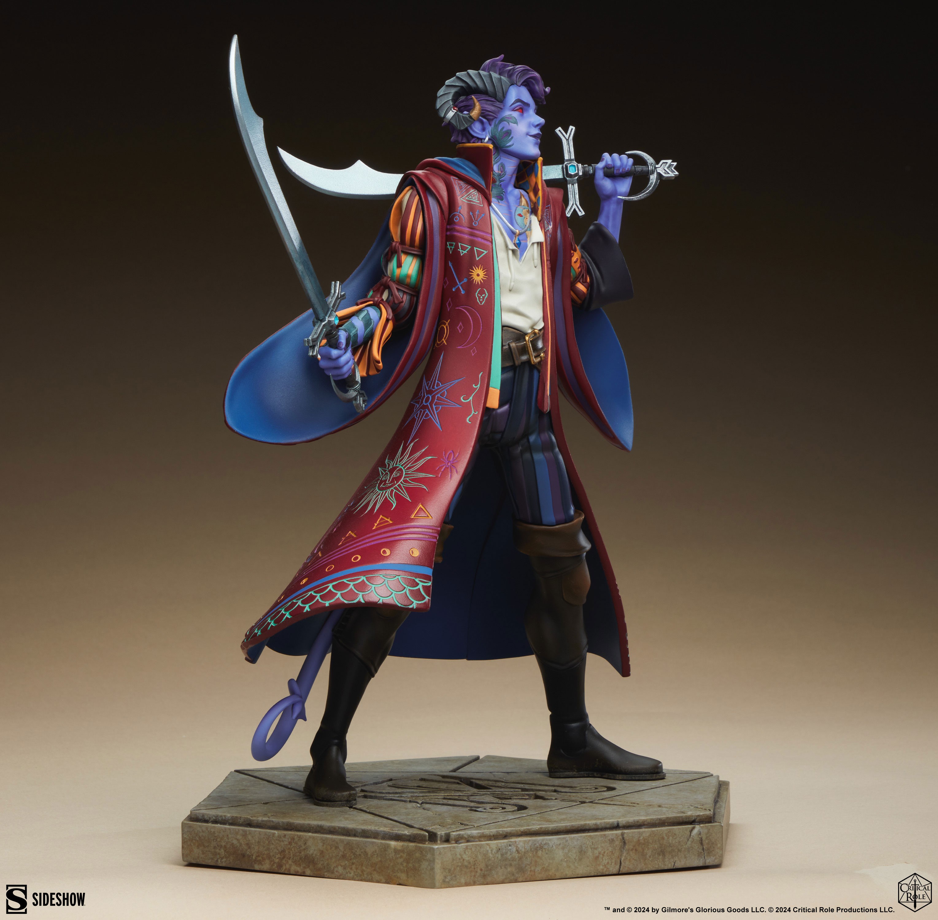 Mollymauk Tealeaf - Mighty Nein Statue by Sideshow Collectibles ...