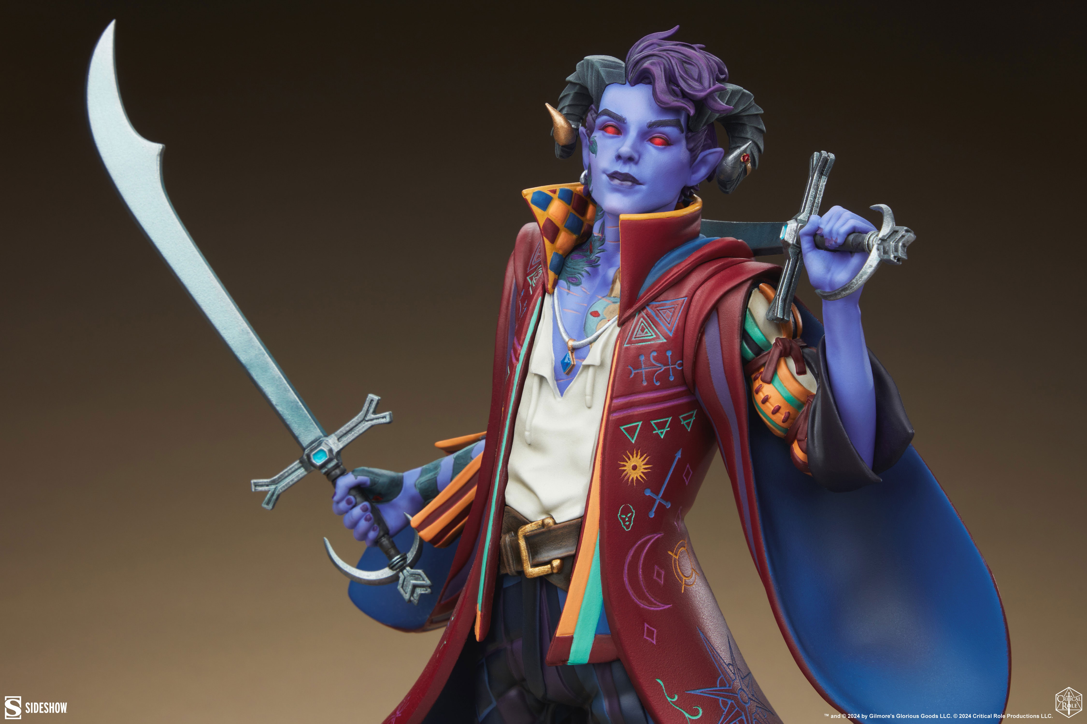 Mollymauk Tealeaf - Mighty Nein Statue by Sideshow Collectibles ...