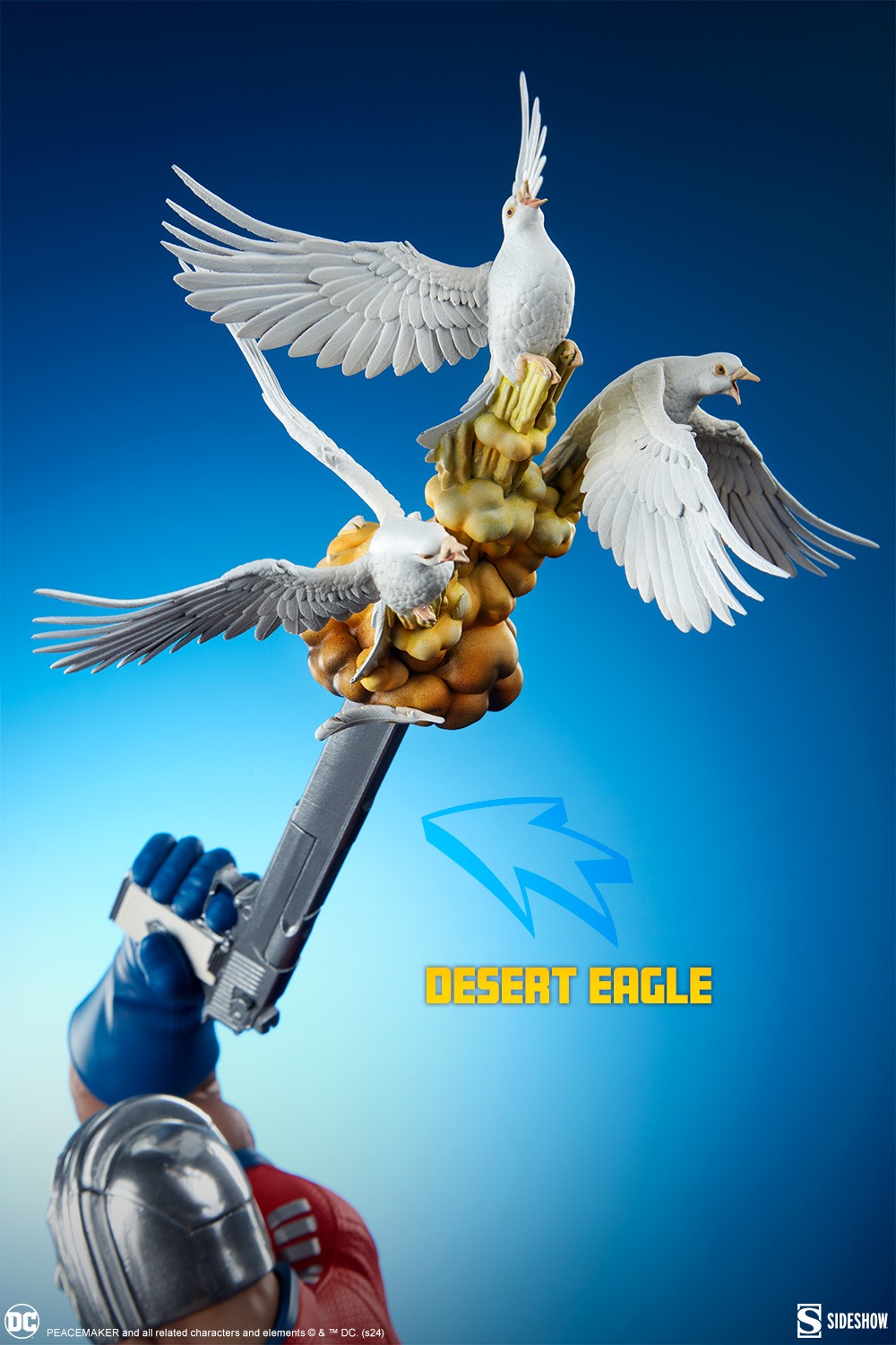 Peacemaker: Eat Peace... Statue by Sideshow Collectibles | Sideshow Collectibles