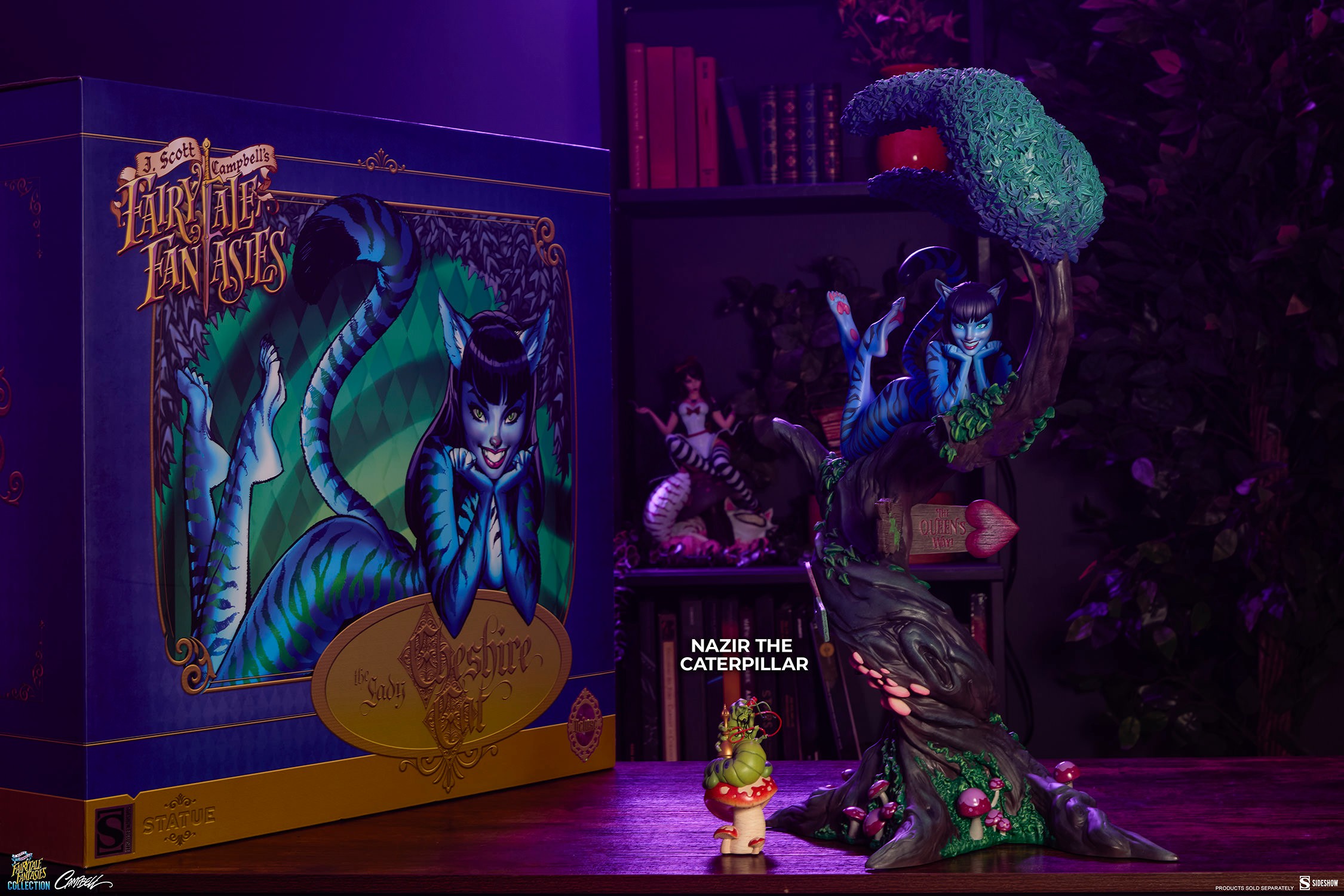 Lady Cheshire Cat Statue by Sideshow Collectibles | Sideshow Collectibles