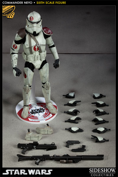 Star Wars Commander Neyo Sixth Scale Figure by Sideshow Collectibles ...