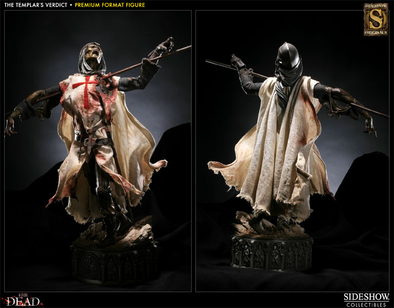 The Dead The Templar's Verdict Premium Format Figure by Side | Sideshow ...