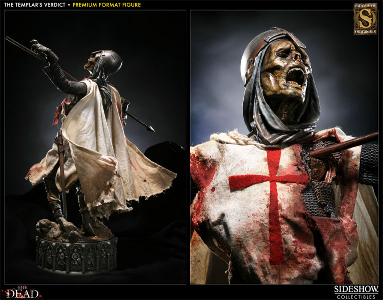 The Dead The Templar's Verdict Premium Format Figure by Side | Sideshow ...