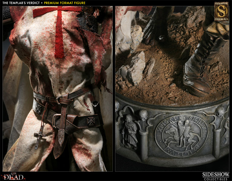 The Dead The Templar's Verdict Premium Format Figure by Side | Sideshow ...