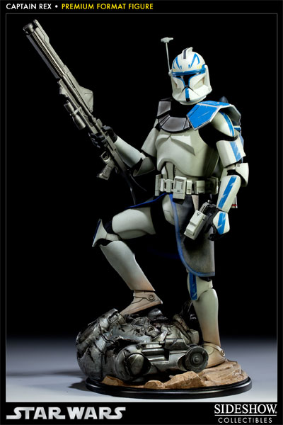 Star Wars Captain Rex Premium Format™ Figure by Sideshow Collectibles ...