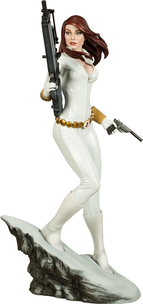 white black widow outfit