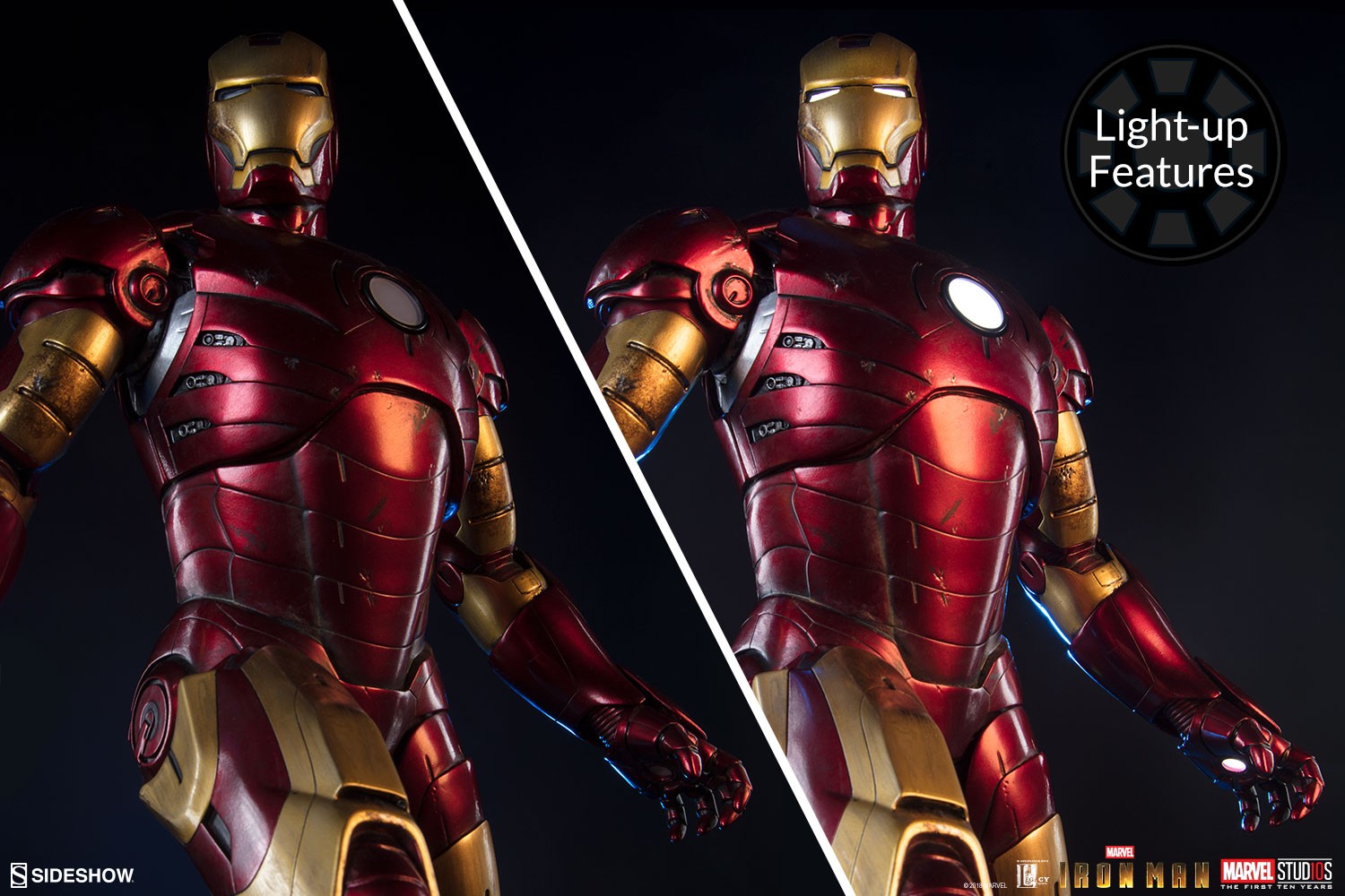 Marvel Iron Man Mark III Maquette by Sideshow Collectibles | Sideshow ...