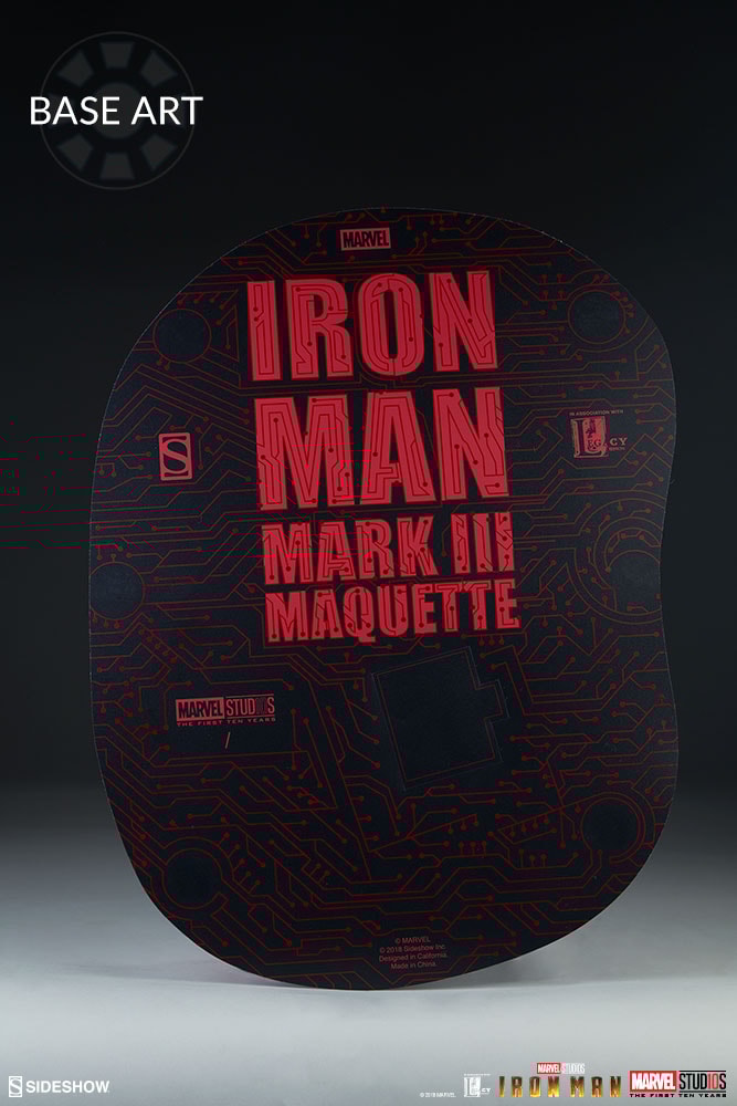 Marvel Iron Man Mark III Maquette by Sideshow Collectibles | Sideshow ...