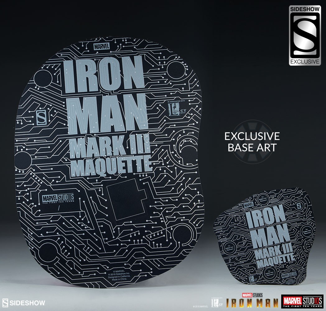 Marvel Iron Man Mark III Maquette by Sideshow Collectibles | Sideshow ...
