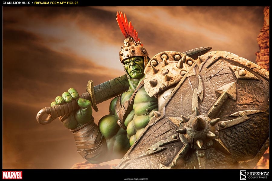 Marvel Gladiator Hulk Premium Format™ Figure by Sideshow Collectibles ...