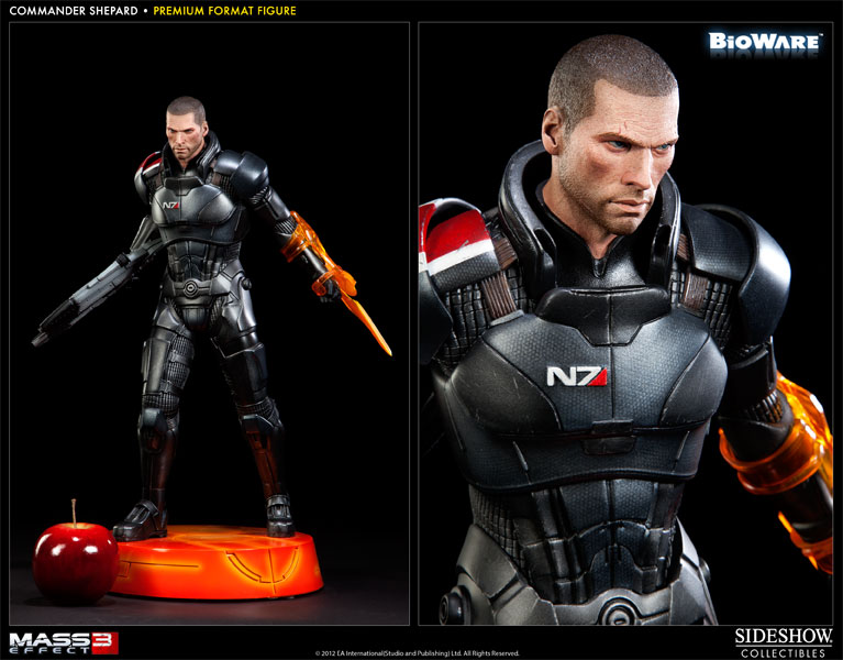 Mass Effect Commander Shepard Premium Format™ Figure by Sideshow ...