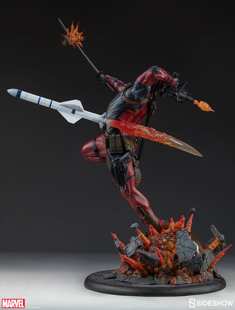 Marvel Deadpool Heat-Seeker Premium Format(TM) Figure by Sid | Sideshow ...