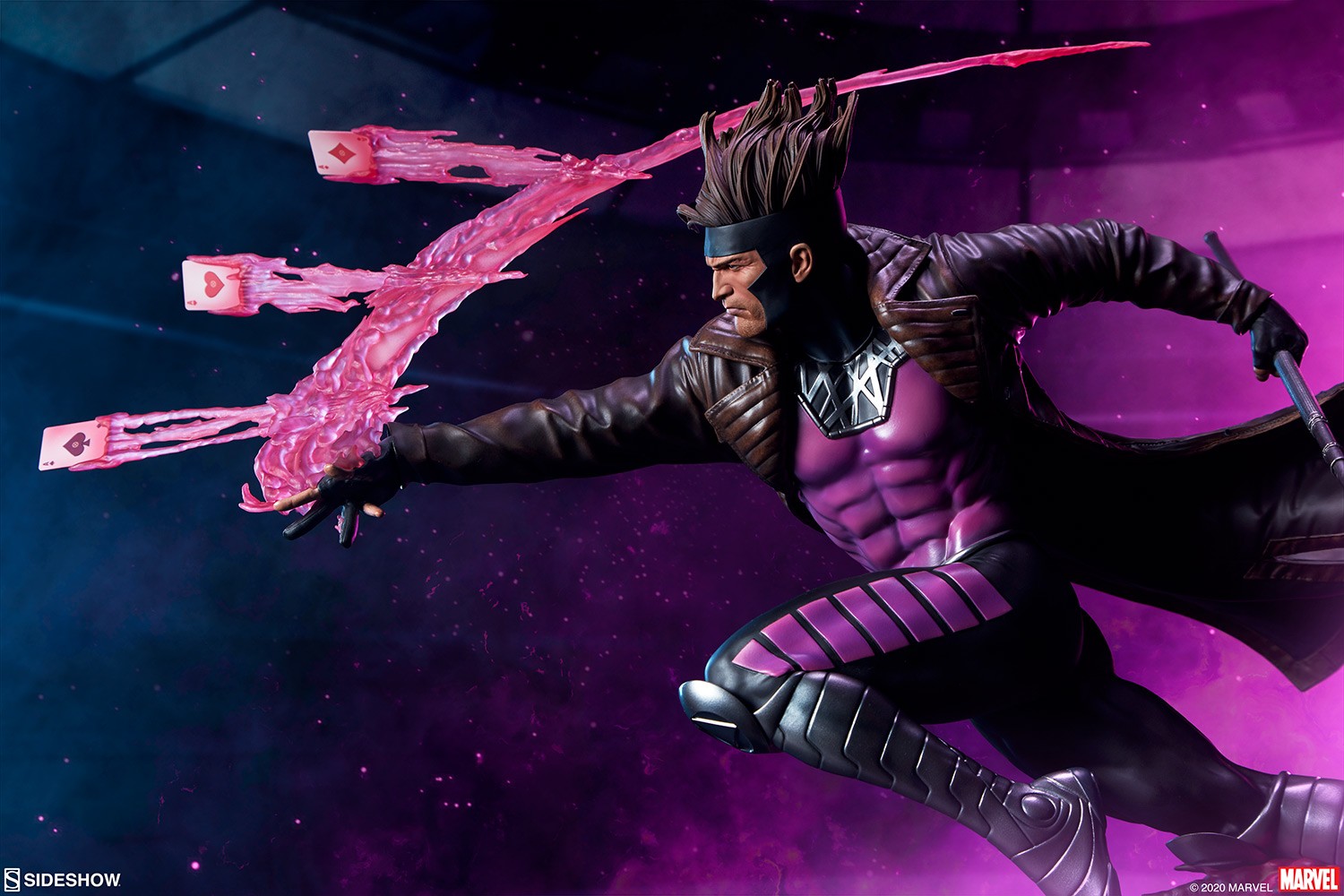 Marvel Gambit Maquette by Sideshow Collectibles | Sideshow Collectibles