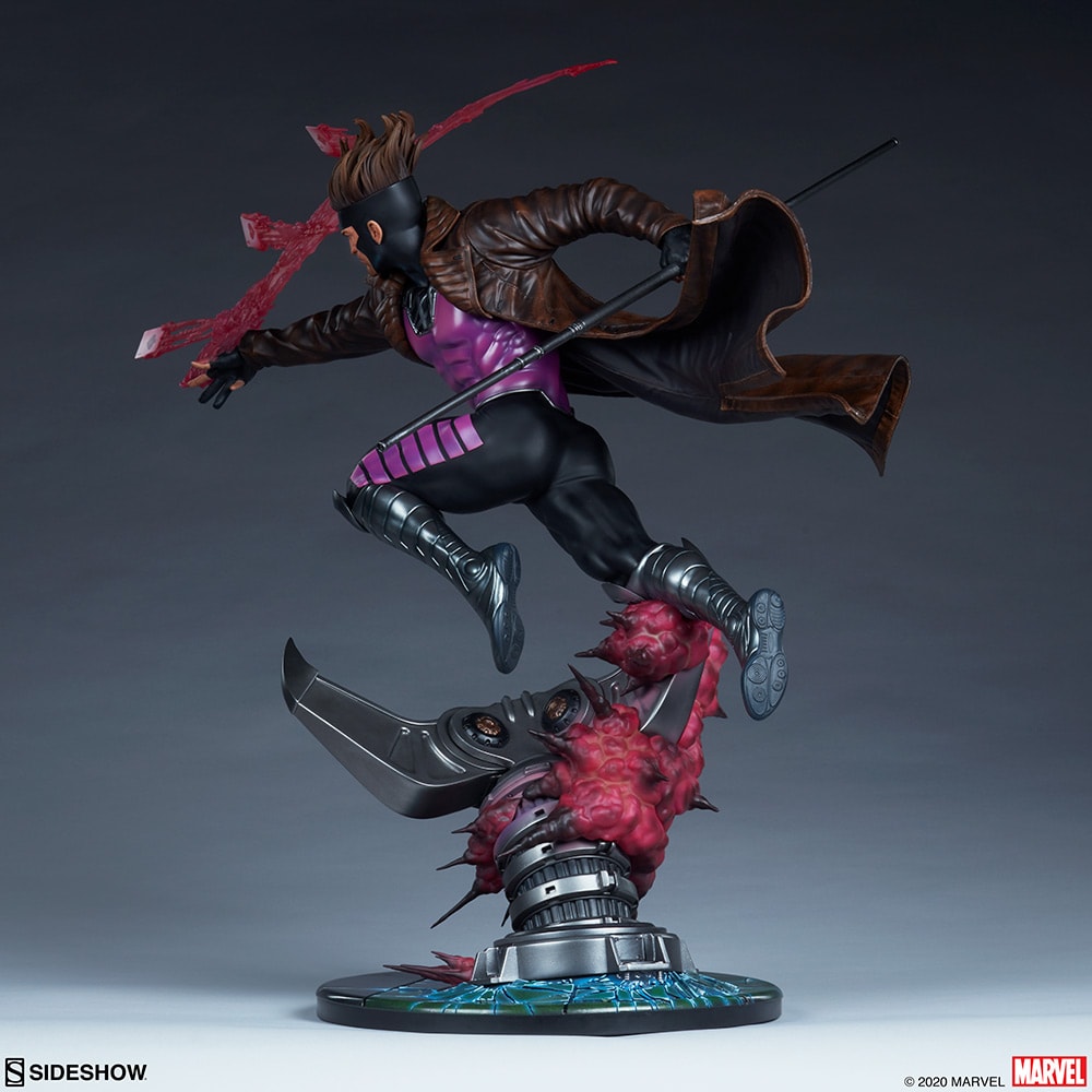 Marvel Gambit Maquette by Sideshow Collectibles | Sideshow Collectibles