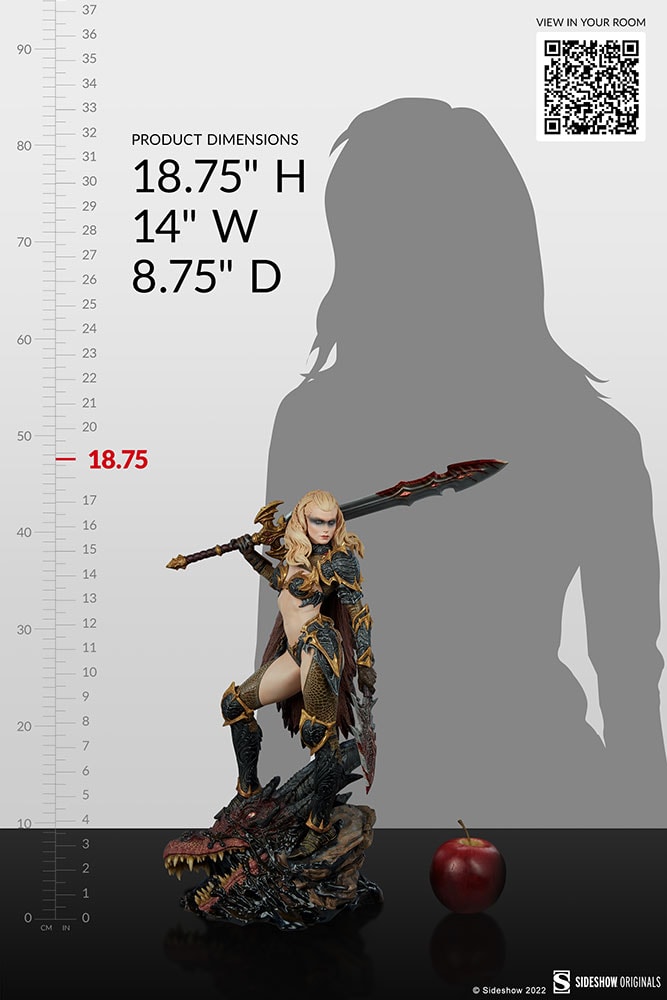Dragon Slayer: Warrior Forged in Flame Statue by Sideshow Collectibles ...