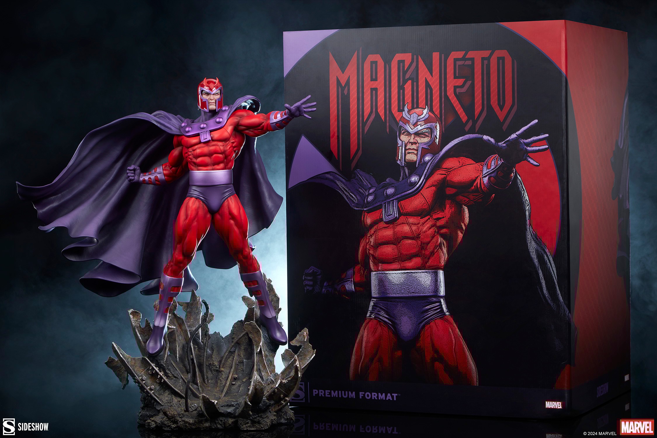 Magneto: Master of Magnetism Premium Format™ Figure by Sideshow ...