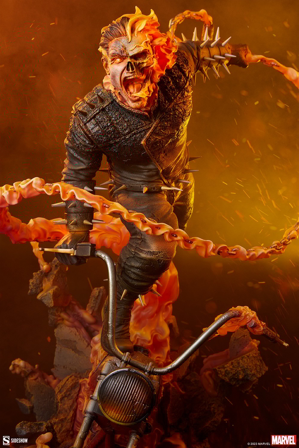 Ghost Rider Premium Format Figure by Sideshow Collectibles | Sideshow ...