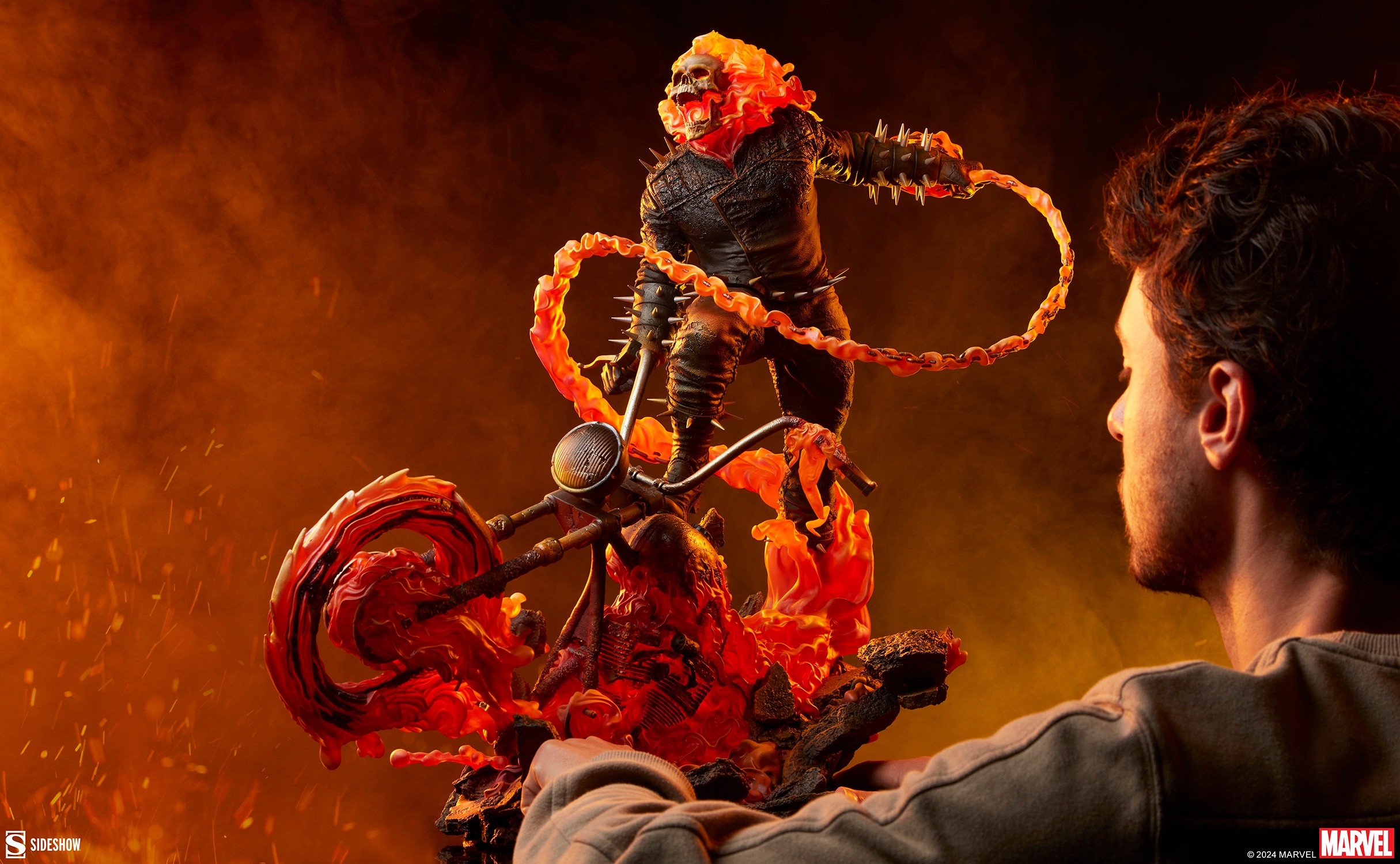 Ghost Rider (Classic Variant) Premium Format Figure by Sideshow ...