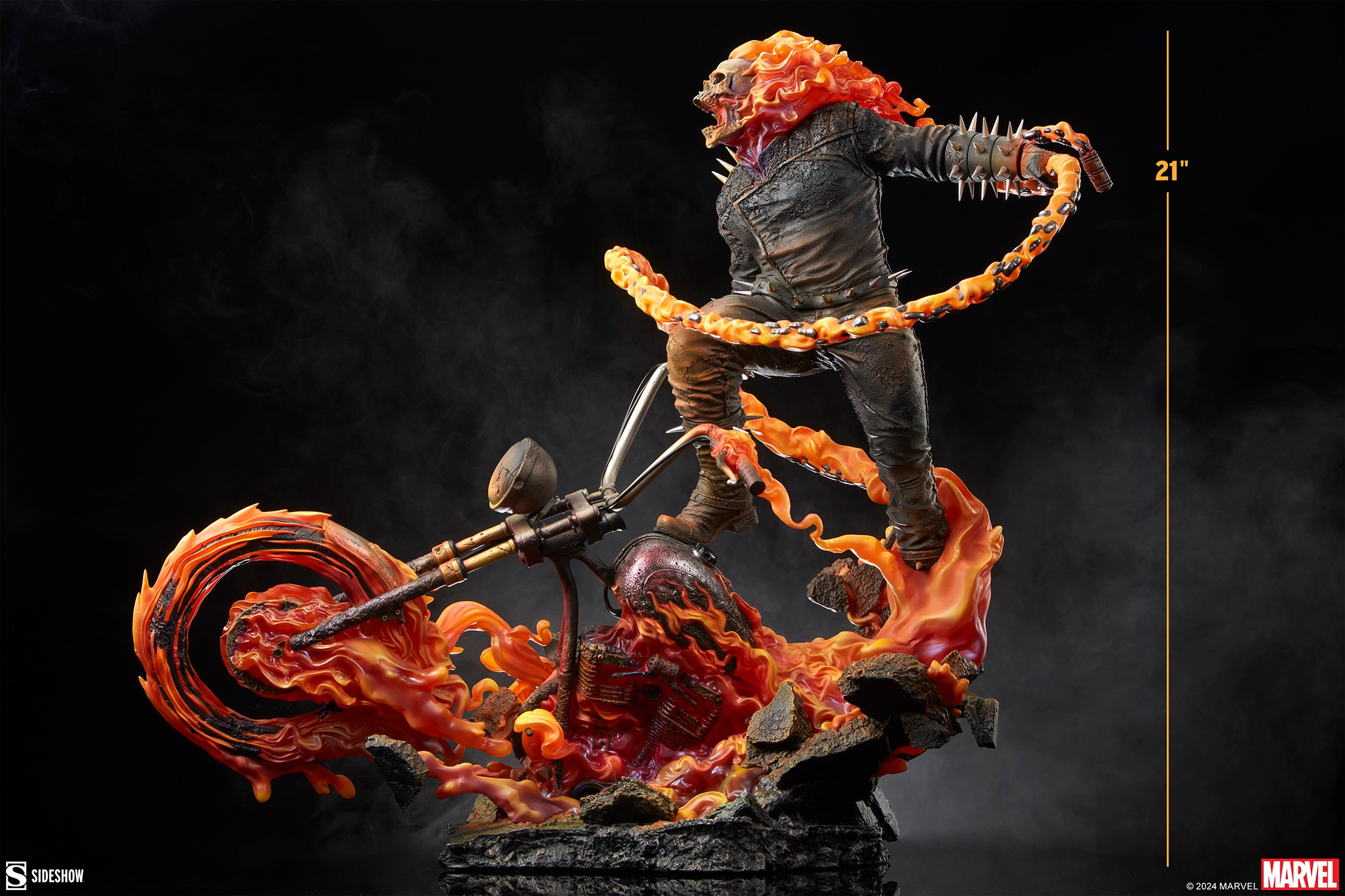 Ghost Rider (Classic Variant) Premium Format Figure by Sideshow ...