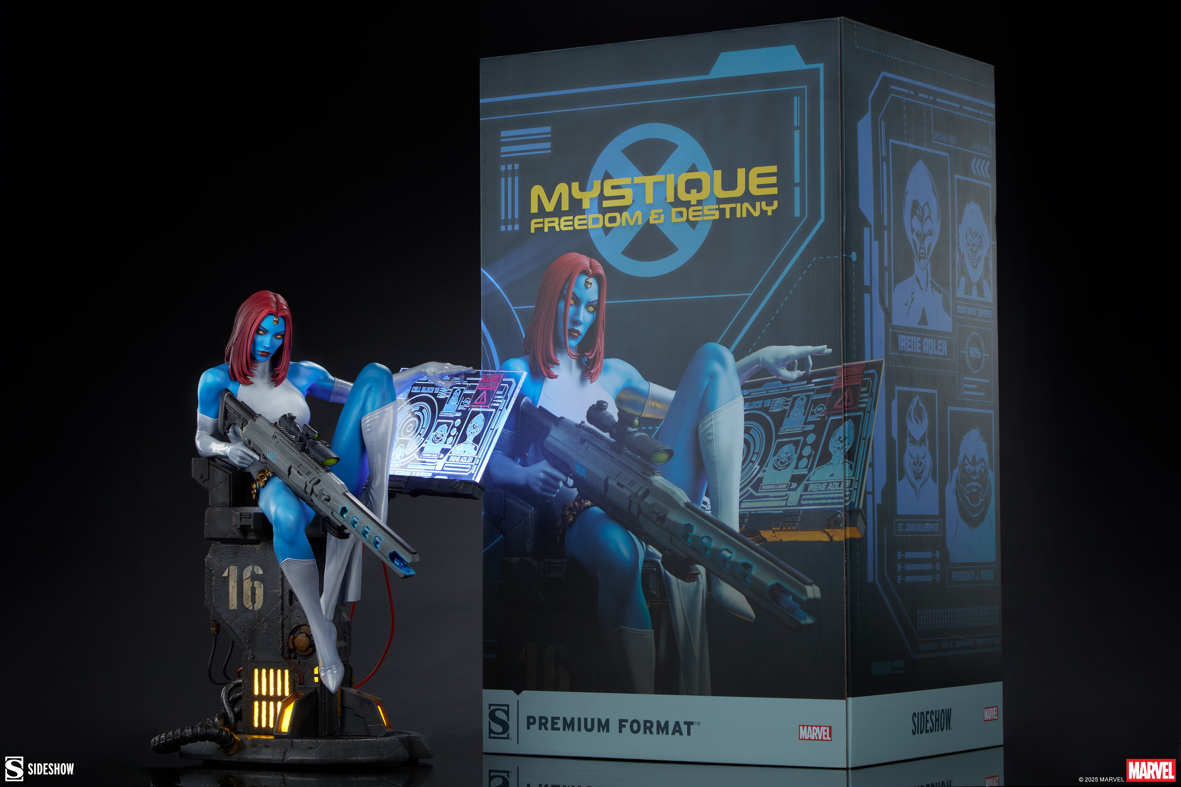 Mystique: Freedom and Destiny Premium Format™ Figure by Sideshow ...