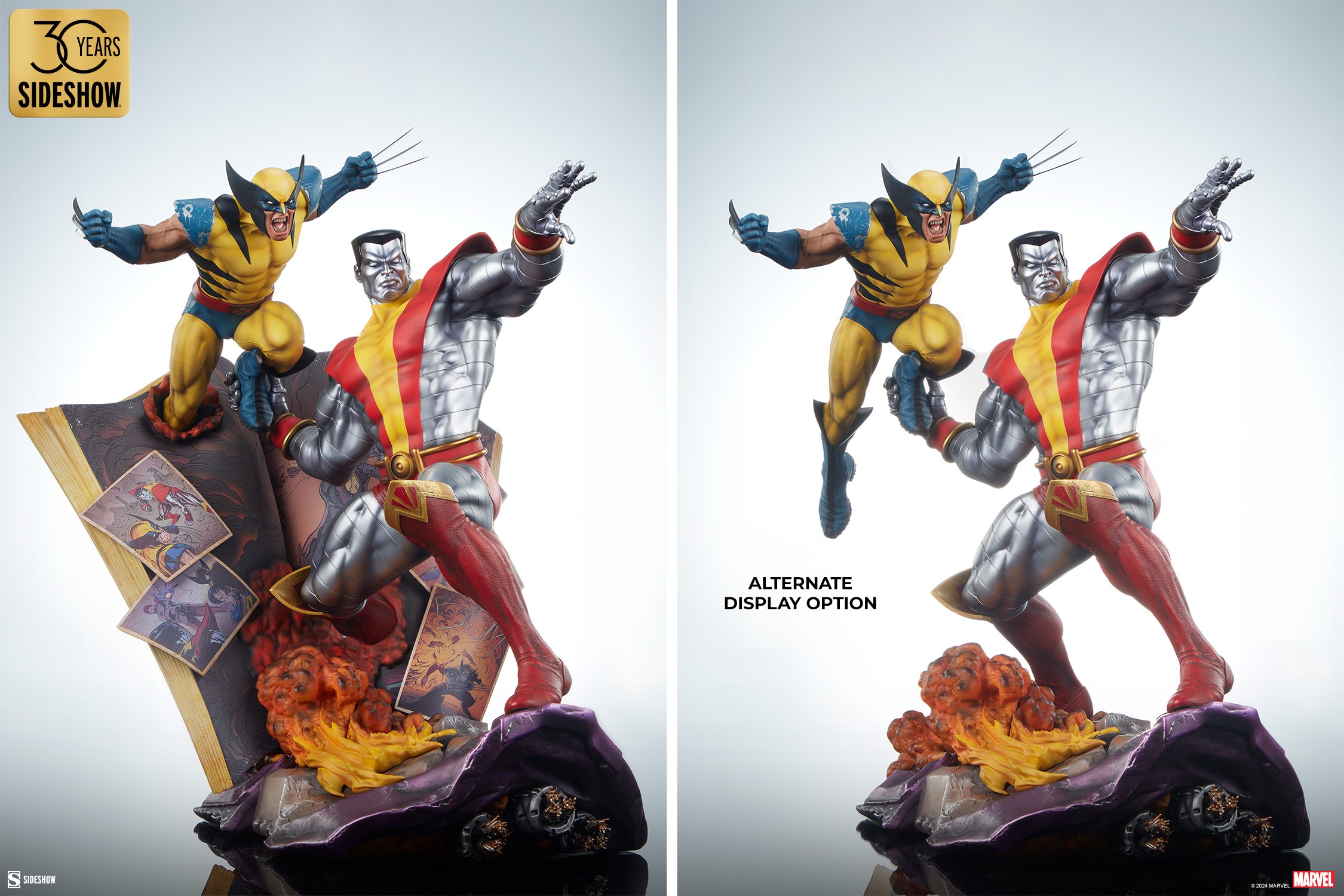 Fastball Special: Colossus & Wolverine Statue by Sideshow Collectibles ...