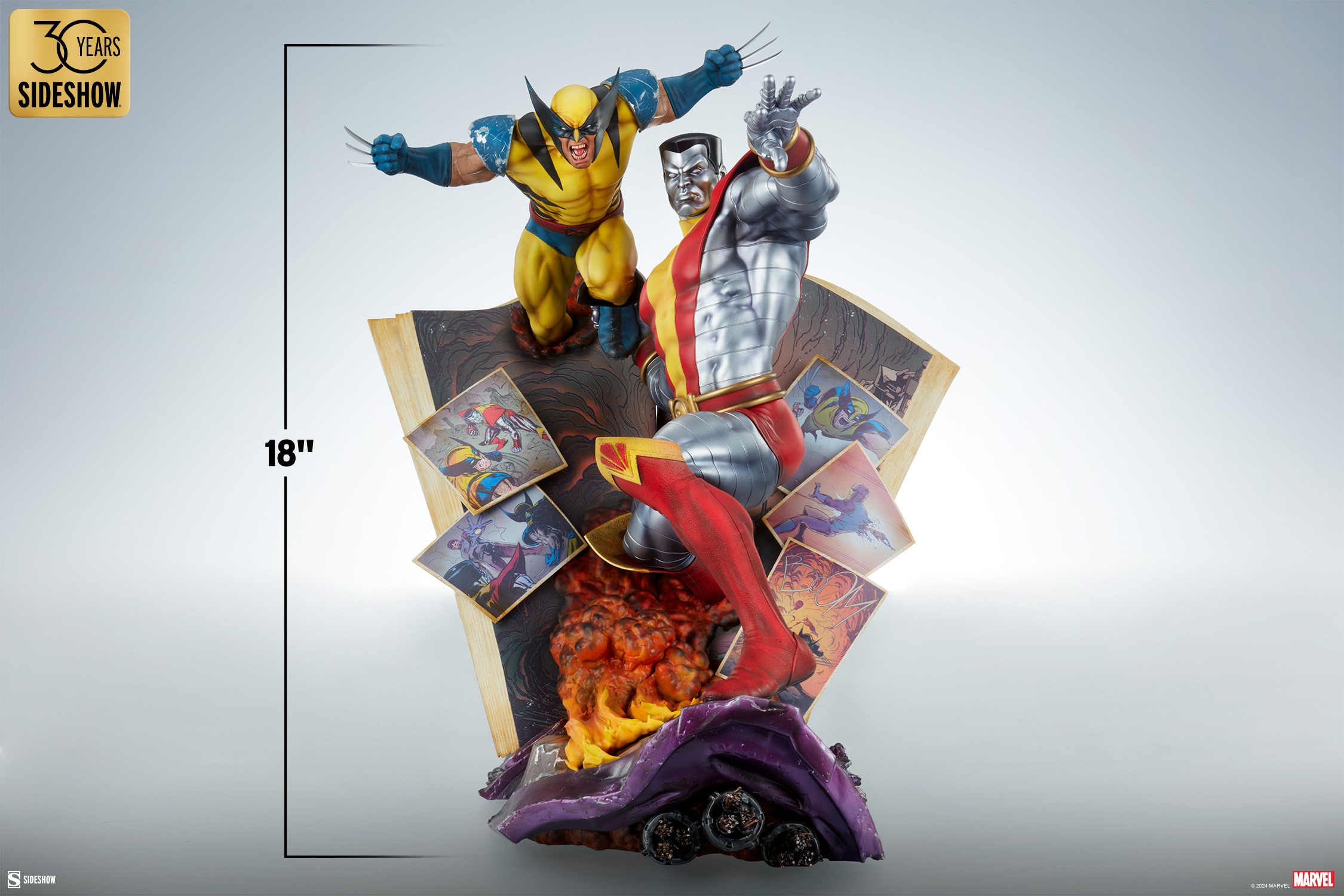 Fastball Special: Colossus & Wolverine Statue by Sideshow Collectibles ...