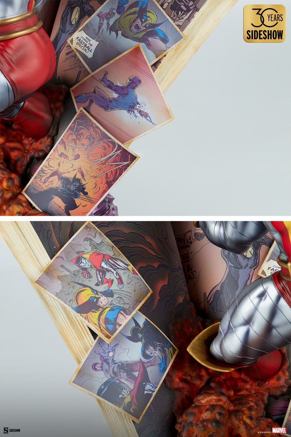 Fastball Special: Colossus & Wolverine Statue by Sideshow Collectibles ...